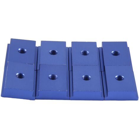8 Pieces of M6 T Type Track Slider 30/45 Clamp Screw Groove Fastener ...