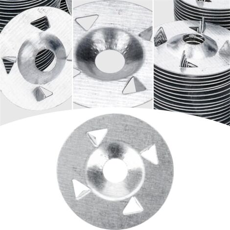 300Pcs Foam Board Fasteners Washers for Installation of Panels Screws and