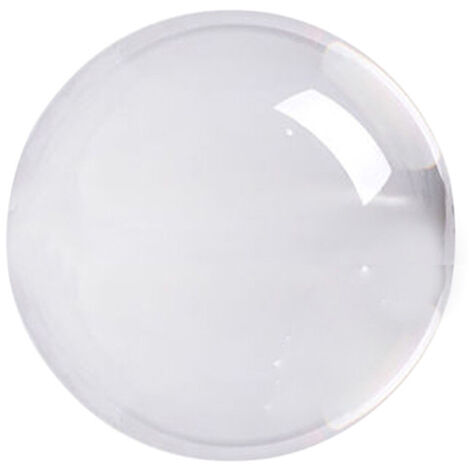 Transparent color Glass Crystal Ball Healing Sphere Photography Props ...