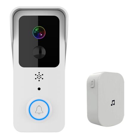 Tuya Video Doorbell 5G Dual WiFi Outdoor Doorbell-EU Plug