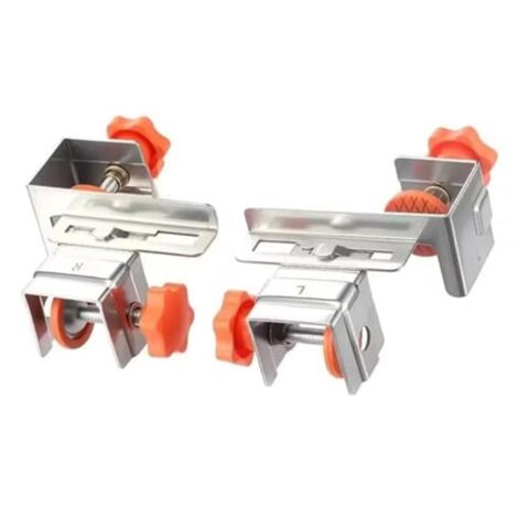 2Pack Drawer Front Installation Clamps-Adjustable Fixing Clips