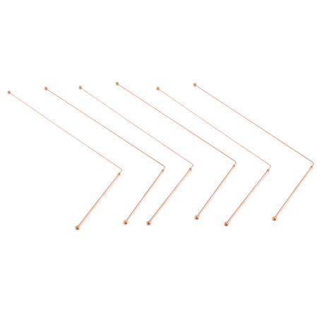 3Pair Copper Dowsing Rods Spiritual Divining Flexible Rod Spirit for ...