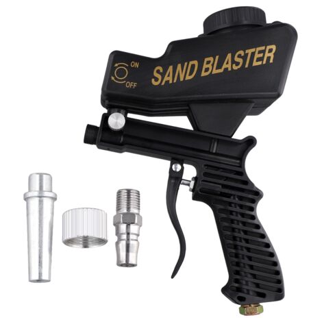 Sandblasting Tool Portable Adjustable 90psi Handheld Pneumatic Blasting ...