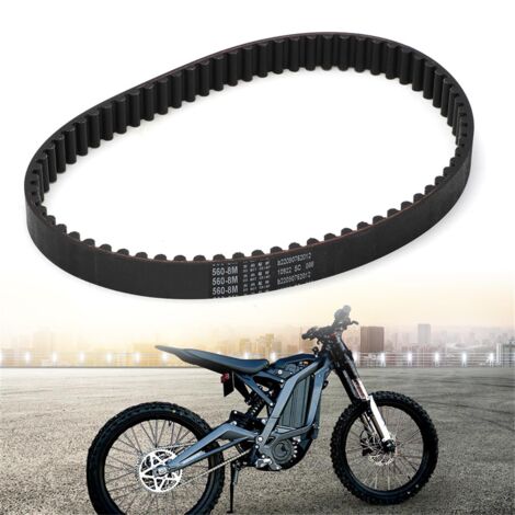 Motorcycle Electric Bicycle Drive Belt Dirt Bike Black Replacement ...