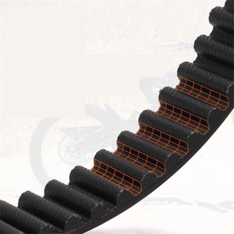 Motorcycle Electric Bicycle Drive Belt Dirt Bike Black Replacement ...