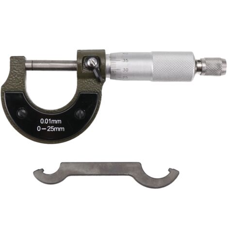 0-25mm Metric Micrometer Steel Outside Micro-meters Precise Tools