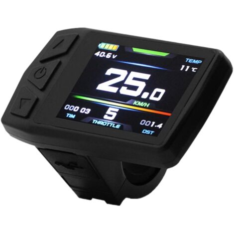 Ebike Display for KT Intelligent LCD Meter Waterproof SM Connector