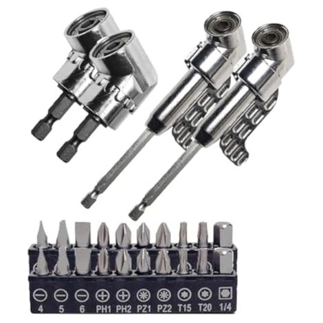 Corner Tool Screw Hub, Multi-Function Bend Screwdriver Bit