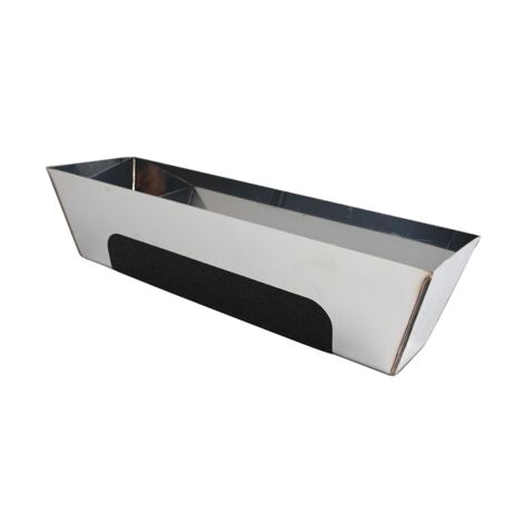 With Pad, Stainless Steel Mud Tray, Waterproof, Non-Slip, 10Inch