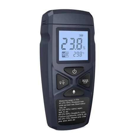 New HYT109 Wood Moisture Meter Content Tester Paper Humidity Detector ...
