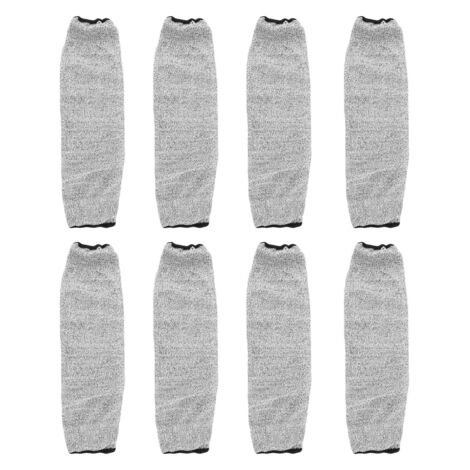 4 Pair Cut and Burn Resistant Sleeves Arm Protection Forearm Protectors ...