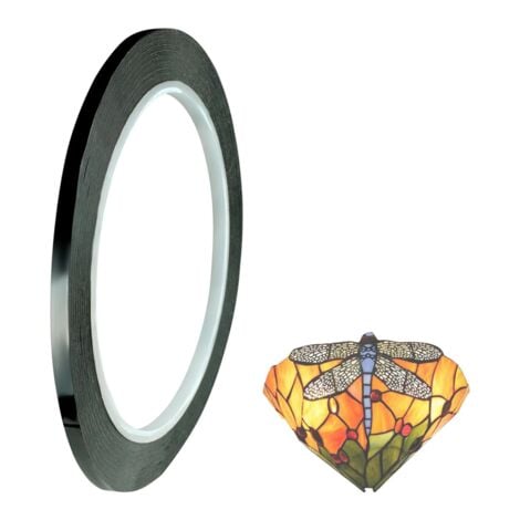 Black PET Stained Glass Sticker Lead Supplies for Painting Window ...