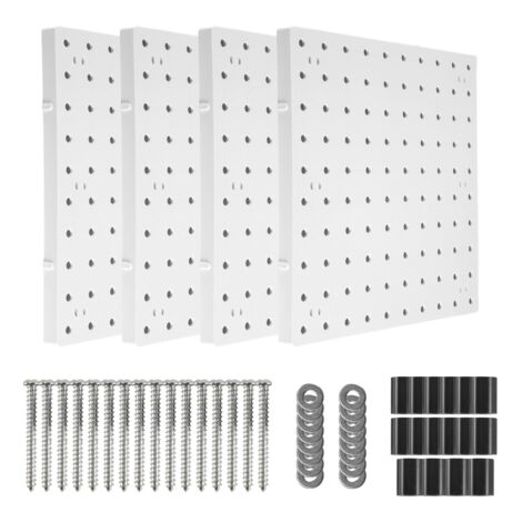 Pegboards, Pegboard Wall Organizer Panels, Peg Boards for Wall(4Pcs)