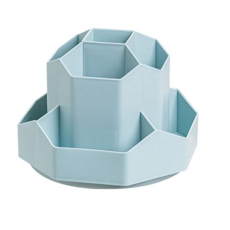 Rotating Pen Holder Pencil Organizers,9 Slots 360-Degree Desk ...