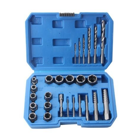 26-Piece Hex Screw Tool Sleeve Broken Wire Extractor