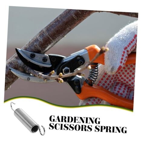 10 Pack Steel Scissor Spring Replacement for Pruning Shears Small