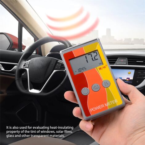 Car Window Glass Heat Insulation Measuring Instrument Film Tester Sun Tools
