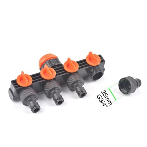4 Way Hose Splitters for Automatic Watering Water Pipe Linker Timer ...