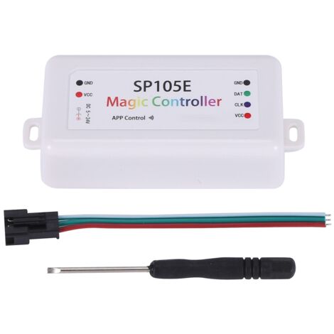 SP105E Wireless Bluetooth Controller APP WS2811 WS2812B WS2801 SK6812 ...