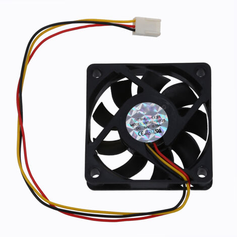 CPU fan radiator 60 x mm Box Computer - Black