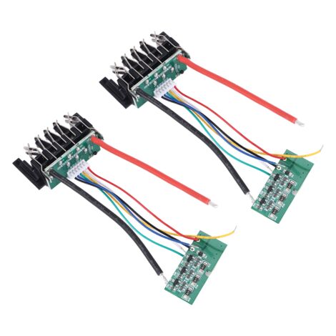 2PCS Li-Ion Battery PCB Charging Protection Circuit Board for 18V 20V ...