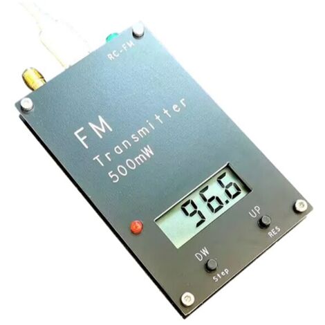Transmitter 2000M Digital Display 500MW Stereo 76-108M Radio FM
