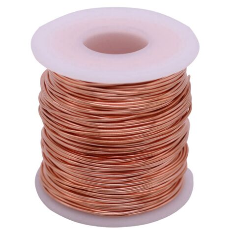 Soft Copper Wire, 16 Gauge, 126 Feet, Bare Bright, 1 Pound Spool