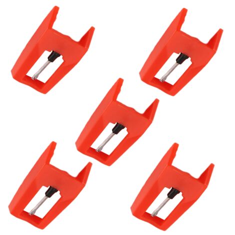 Record Player Needles Replacement, 5 Pack Turntable Replacement Needle for Vinyl LP Phonograph,