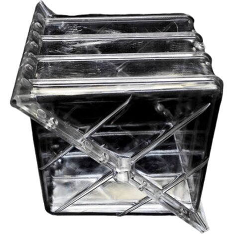 Big Size Plastic Clear Heart Square Watermelon Growing Mold Transparent ...