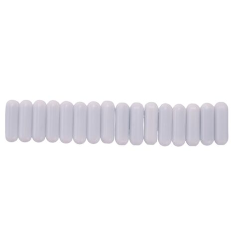 16 Pieces PTFE Magnetic Stirrer Mixer Stir Bar Laboratory Plate Magnet ...