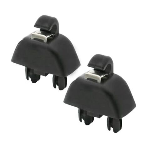 Car Sun Visor Clip Plastic Hook Retainer for A6 6R0857561 Black
