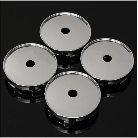 4x 60mm Car Alloy Wheel Center Hub Caps Sticker Tyre Trims For Golf