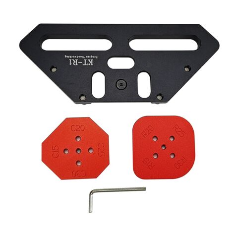 Kt-R1 Woodworking Arc Positioning Template Rounded Corner R Plate