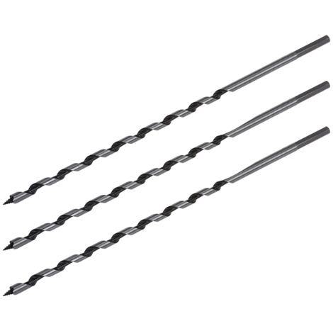 3pcs 6mm Long Combination Wood Borer Carpente Auger Drill Bit
