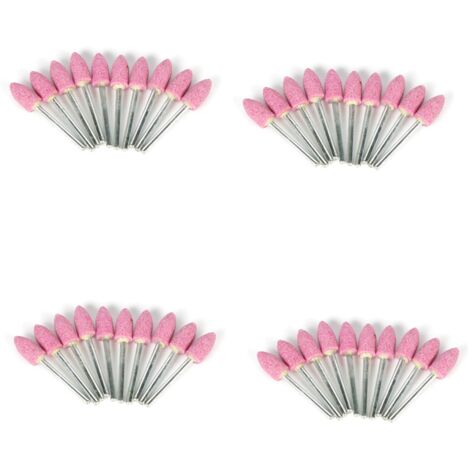 40Pcs Abrasive Mounted Stone for Accessories Grinding Stone Wheel Head ...