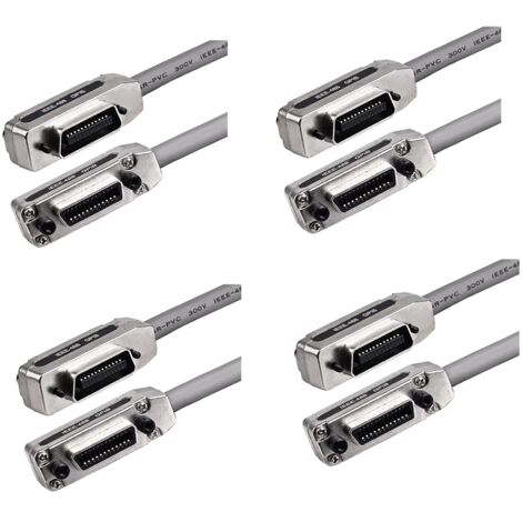 4pcs 1M IE488 Gpib Data Cable Industrial-Grade Communication ...