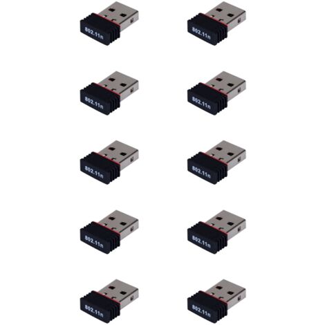 10X New Realtek USB Wireless 802.11B/G Lan Card Wifi Network Adapter ...
