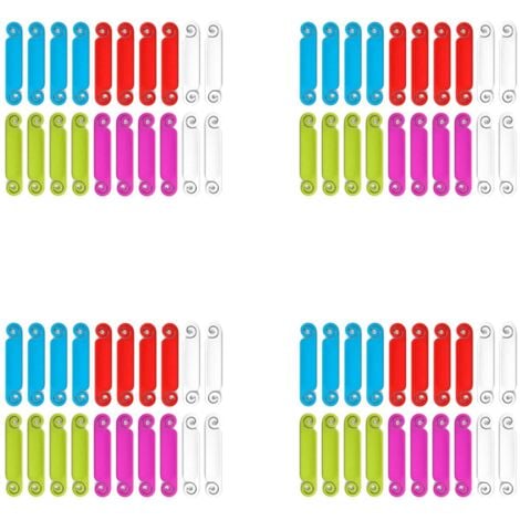 80 Pcs Cable Tags Cable Management Tags Multicolor Cable Labels Cord ...