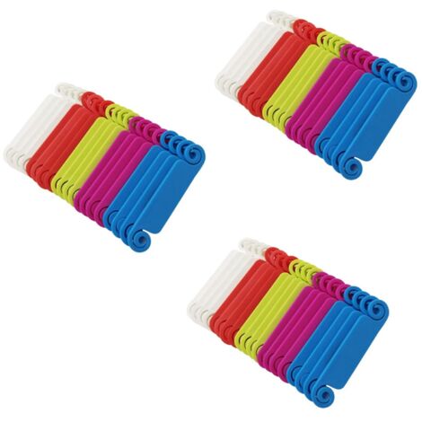 60 Pcs Cable Tags Cable Management Tags Multicolor Cable Labels Cord ...