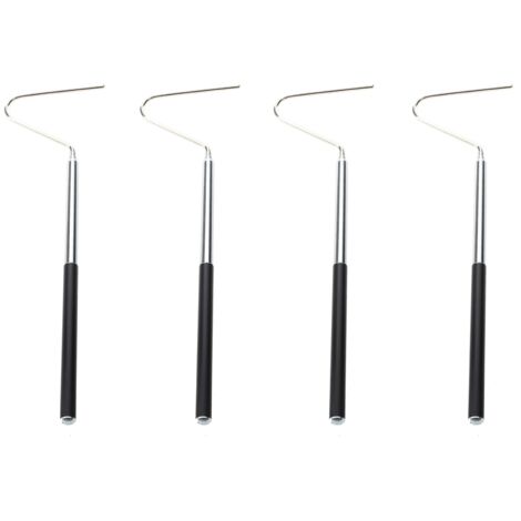 4X Adjustable Hook in Stainless Steel Tool for Reptile Snake Lizard Frog