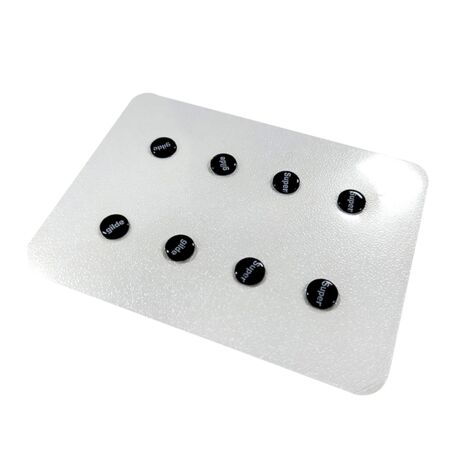 4X (1000Pcs/Roll) Blocking Pads Pastilles Adhesives Protecting Lenses ...