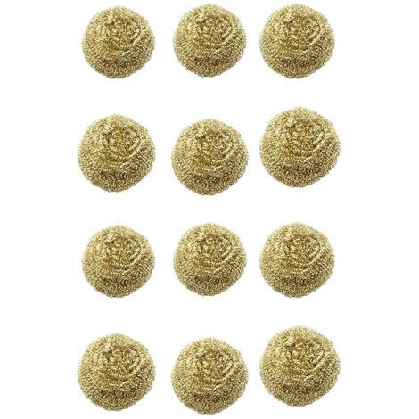 12 Packs Solder Tip Cleaning Brass Wire Replacement Cleaning Copper ...