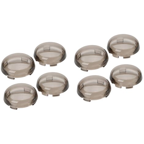 Smoked Turn Signal Lens Covers Lenses for Pack of 8