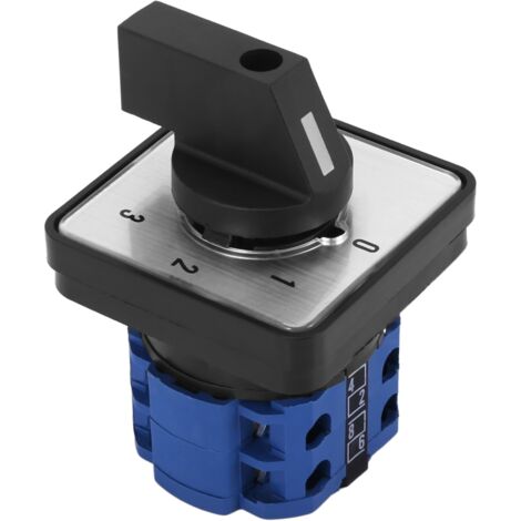 660V 20A Switch 4-Position 2 Pole Rotary Selector Universal Cam ...