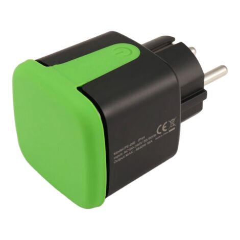 Outdoor Smart Plug, 16A WiFi Remote Control Socket with Power Monitor ...