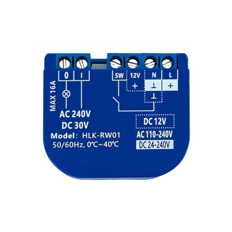 Smart Home Relay Switch AC110-240V Single Channel with Remote Control ...