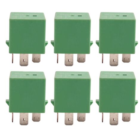 12V 35A 5 Pins Cooling Radiator Fan Relay Green 6547TX for 206 207 306 ...