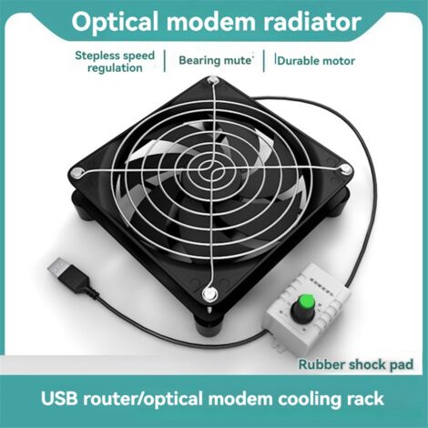 USB 5V Cooling Fan Strong Wind Power Fast 120mm for Router PC Cooler TV ...