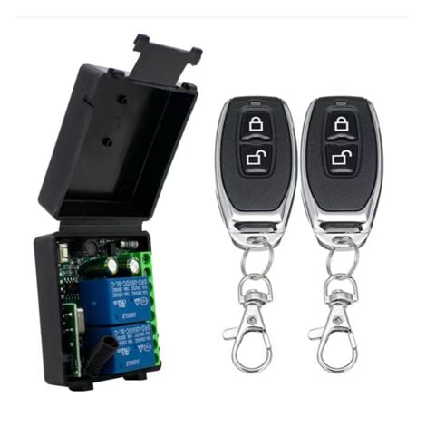 433Mhz Wireless Remote Control Switch Relay 2 Channels