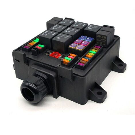 12V 40A Car Waterproof Safety Box Relay Control Modification Vehicle ...